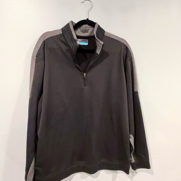 PGA Tour | Sweaters | Pga Tour Charcoal And Light Gray Zipup Sweater ...